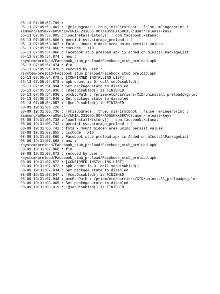 Preload Installer | PDF