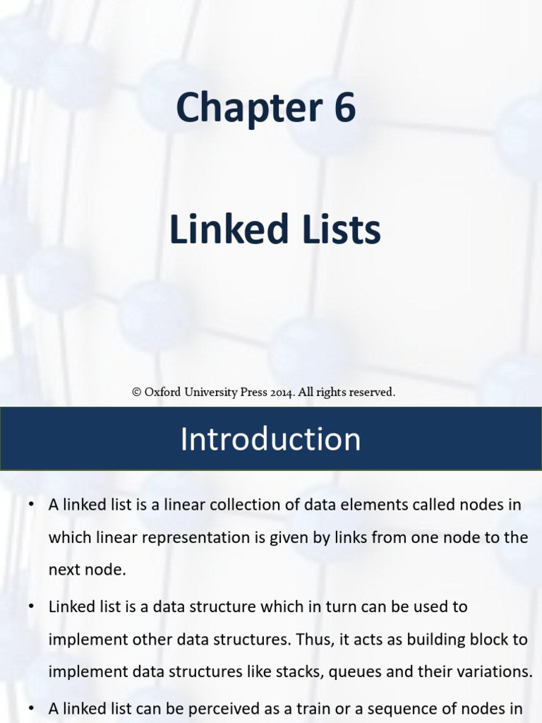7. Linked Lists | PDF | Pointer (Computer Programming) | Computing