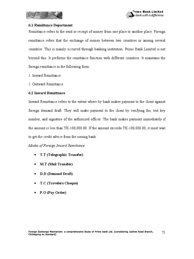 8 Remittance | PDF | Payments | Money Order