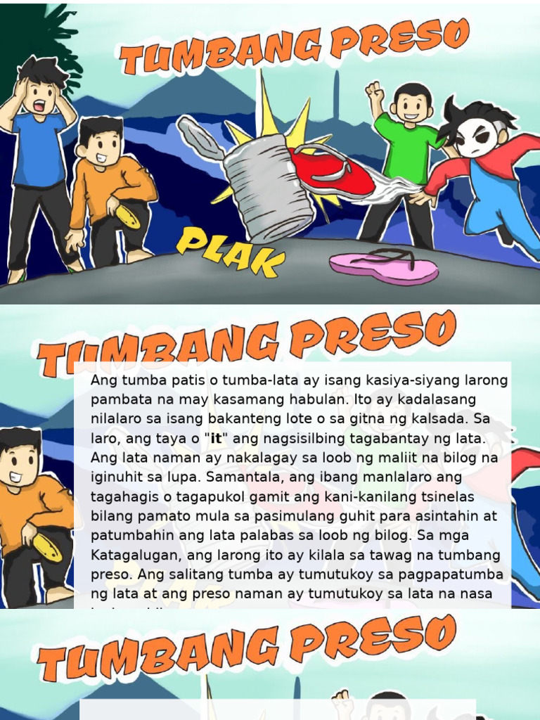 tumbang-preso-PE 2 REPORT (2ND YEAR COLLEGE) | PDF