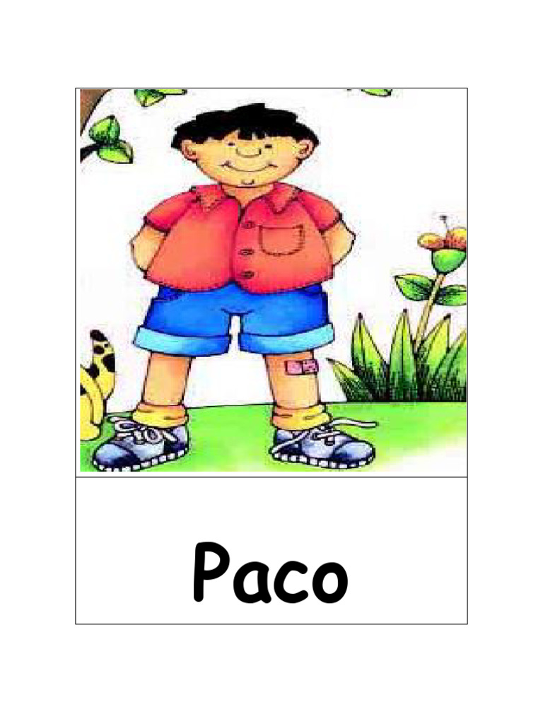 Dibujos Grandes de Paco El Chato | PDF