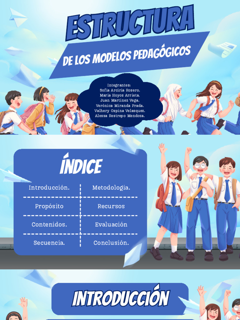 Back To School Classroom Orientation Educational Presentation in Blue ...