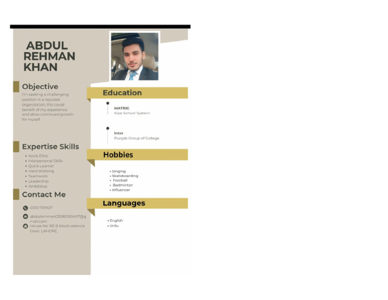 Original CV | PDF