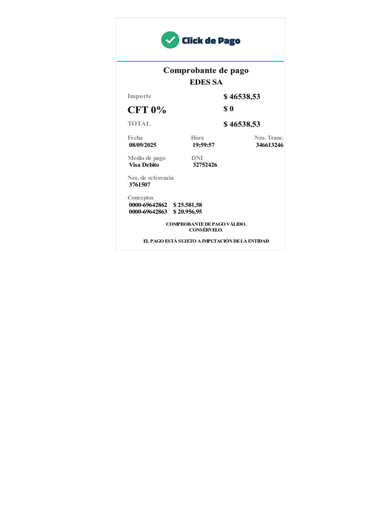 Recibo 08092025200007243 | PDF