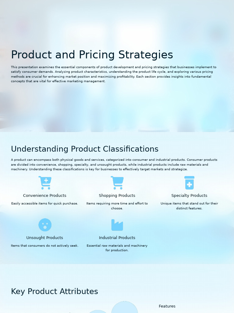 Product Development and Pricing Strategies | PDF | Pricing | Marketing