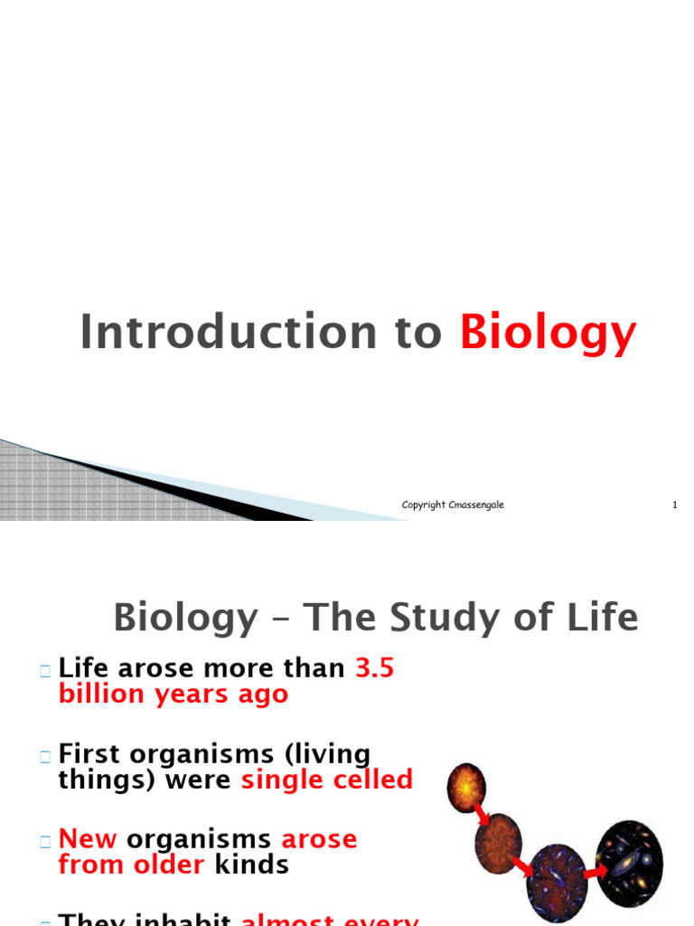 Intro To Bio | PDF | Microbiology | Cell (Biology)