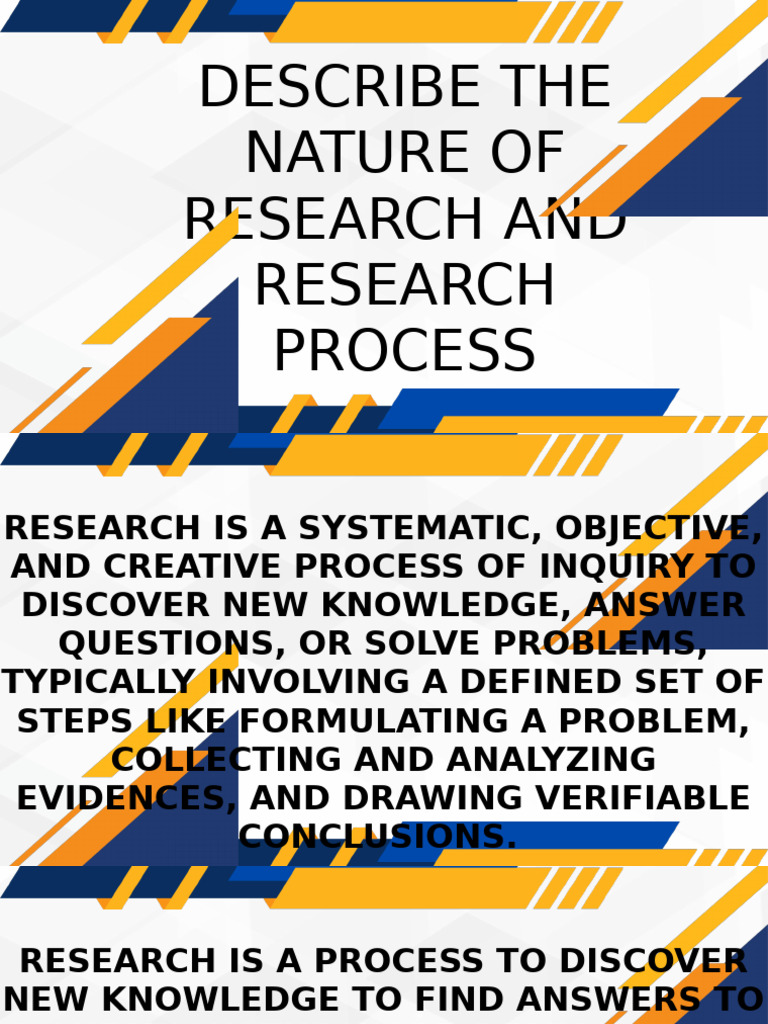 Understanding the Research Process | PDF | Scientific Method | Knowledge