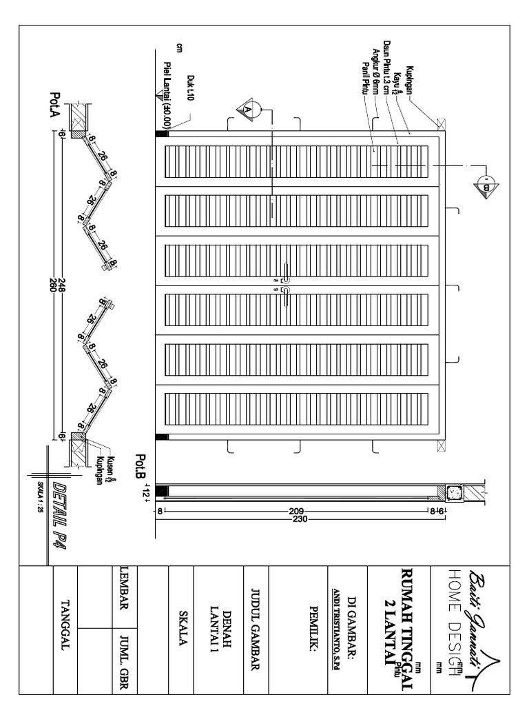 Detail Balok Beton | PDF