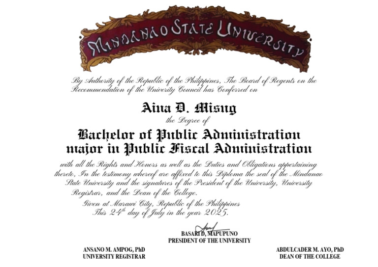 Diploma | PDF