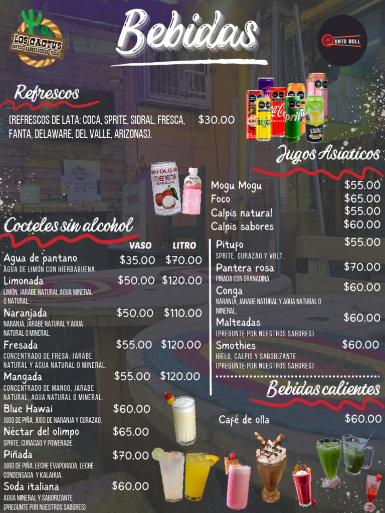 Variedad de Bebidas y Cocteles | PDF | Bebida