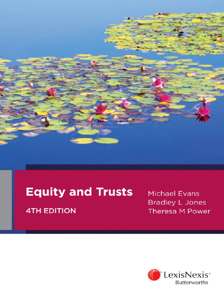 Equity and Trusts: A Comprehensive Guide | PDF | Equity (Law) | Justice