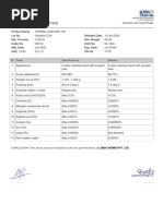 Coa 00135 Sample | PDF