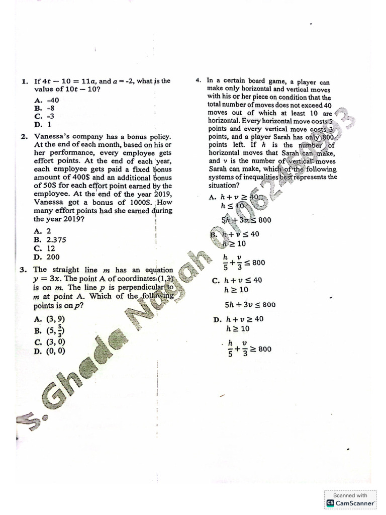 Homework Est Exam | PDF