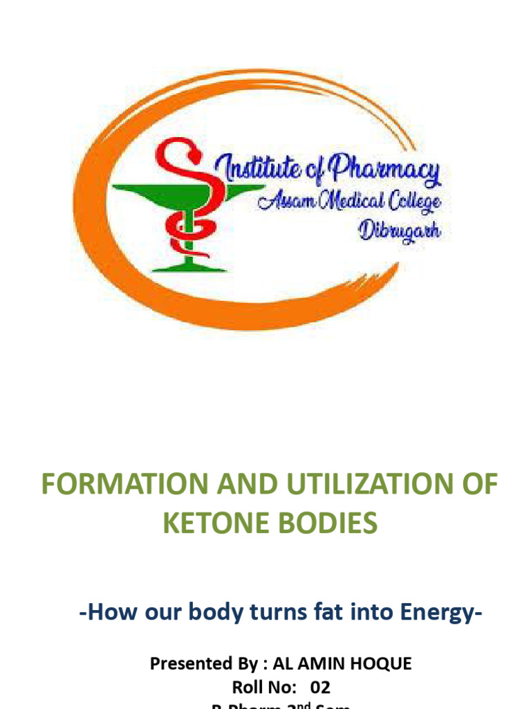 Ketone Bodies: Formation and Use | PDF