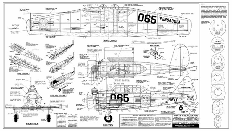 North American At-6 Texan Oz361 | PDF