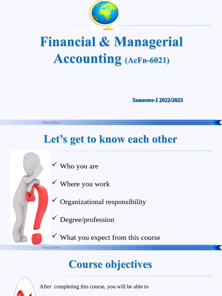 Chapter 1 Financial Accounting and Reporting Framework Updated | PDF ...