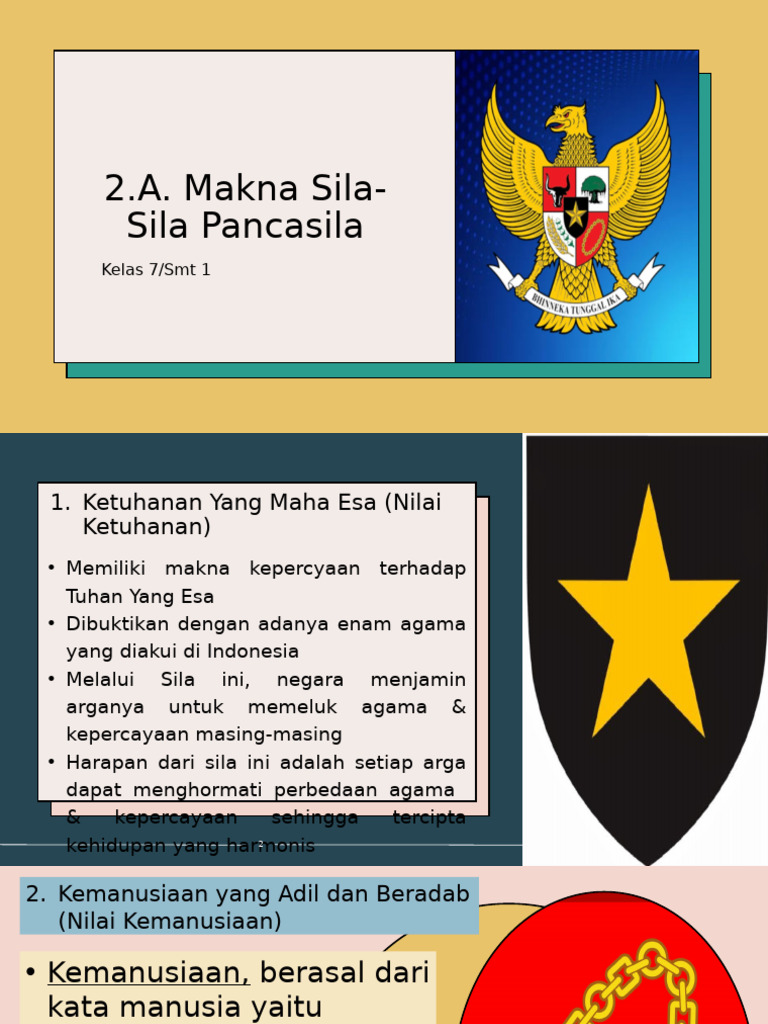 2.A. Makna Sila-Sila Pancasila | PDF