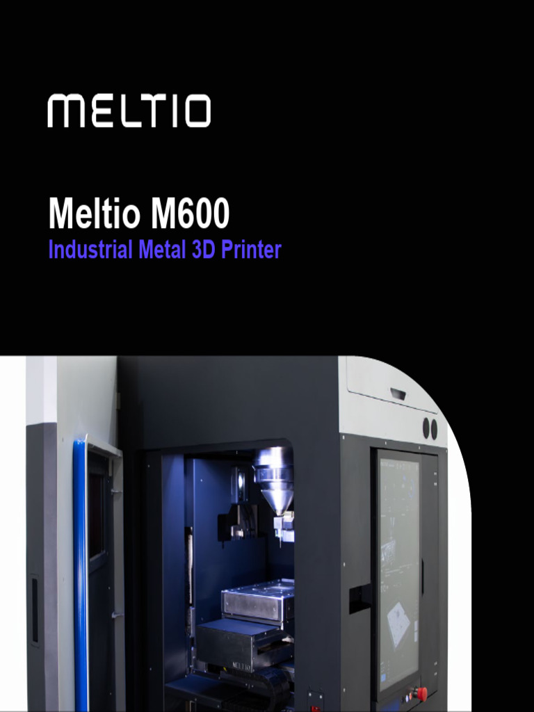 Meltio M600 Brochure Digital | PDF | 3 D Printing | Laser