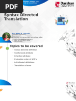 Compiler Design Module 4 Syntax Directed Translation Set 1 | PDF ...
