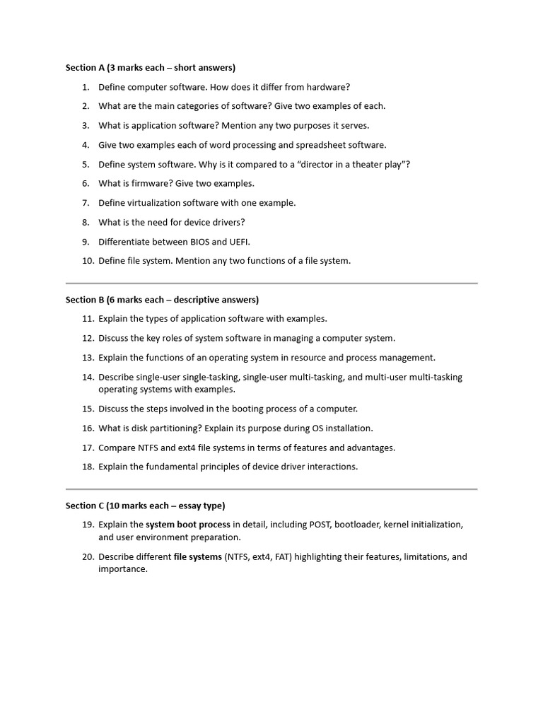 Module3 Questions | PDF