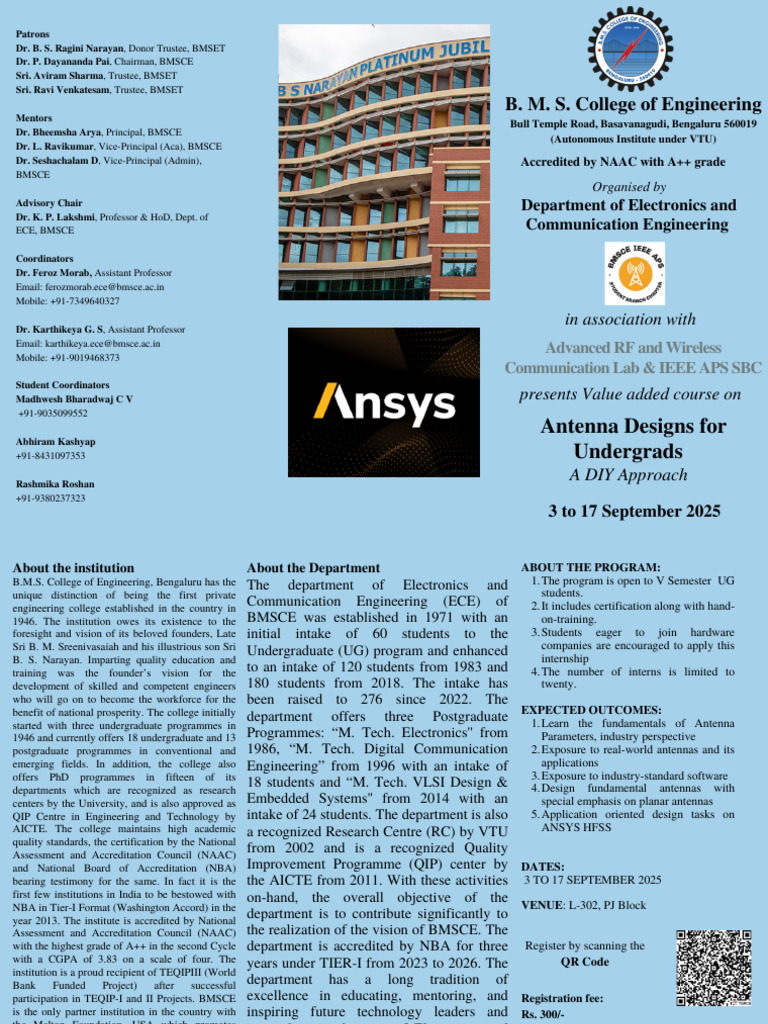 Antenna Design Course for Undergrads | PDF | Higher Education | Academia