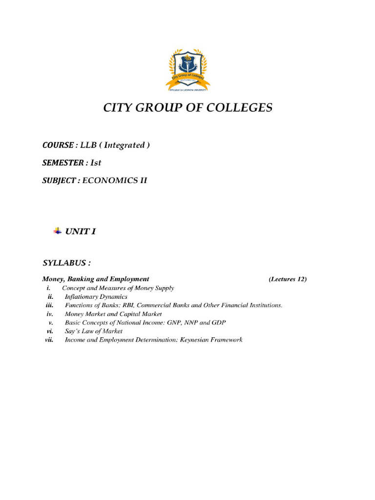Economics II | PDF