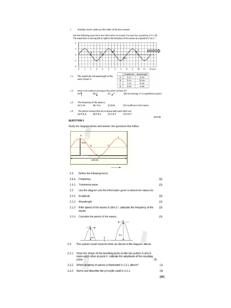 Grade 10 Test 1 | PDF