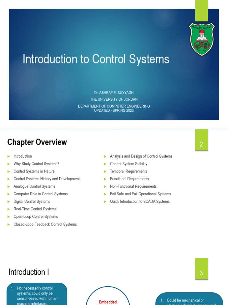 01 - CH1 - Control Systems Basics | PDF | Control Theory | Feedback