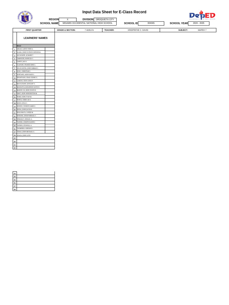 ADELFA_Q1 | PDF | Philippines