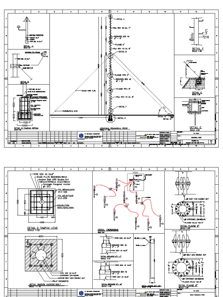 DWG Penangkal Petir | PDF
