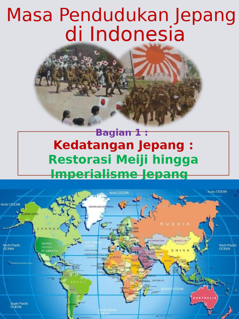 Masa Pendudukan Jepang | PDF