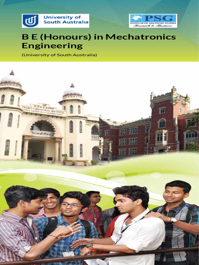 UNISA Mechatronics Engineering Program | PDF | Academic Degree | Australia