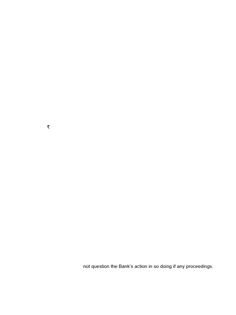 Letter of Disclaimer | PDF