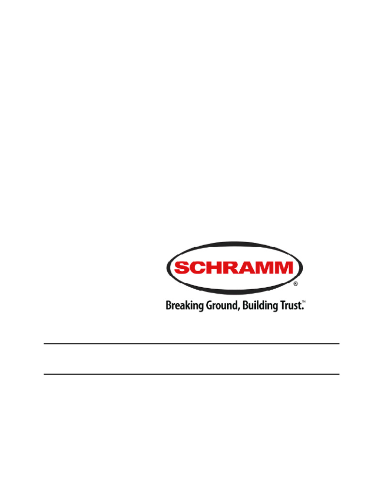 Schramm TXD Series Warranty & Parts Guide | PDF | Valve | Legal Liability