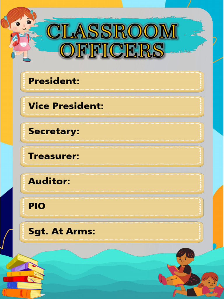 Classroom Officers | PDF