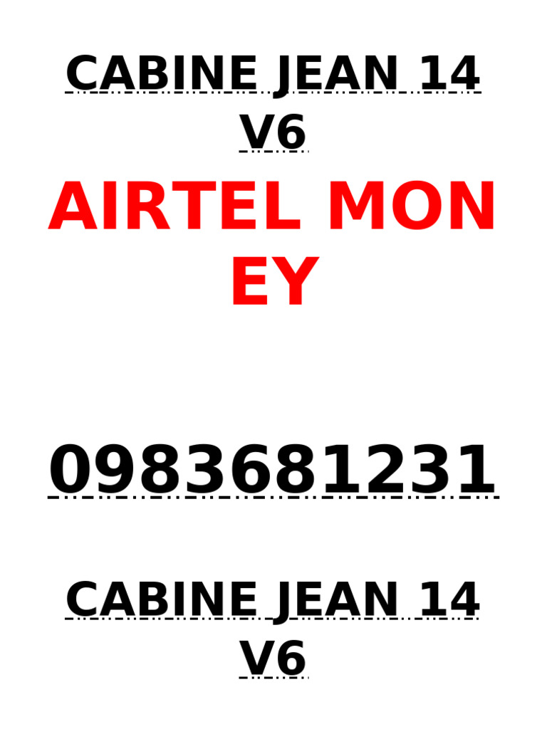 Airtel Money | PDF