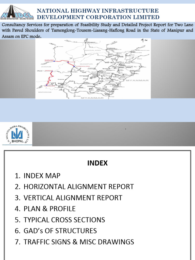 Vol-VII Drawing Volume | PDF | Road Transport | Transport Infrastructure