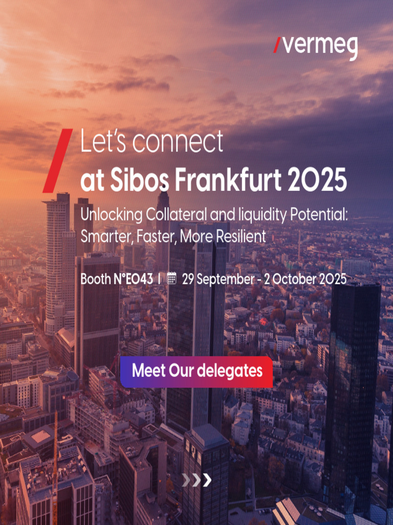 Vermeg at Sibos Frankfurt 2025 | PDF