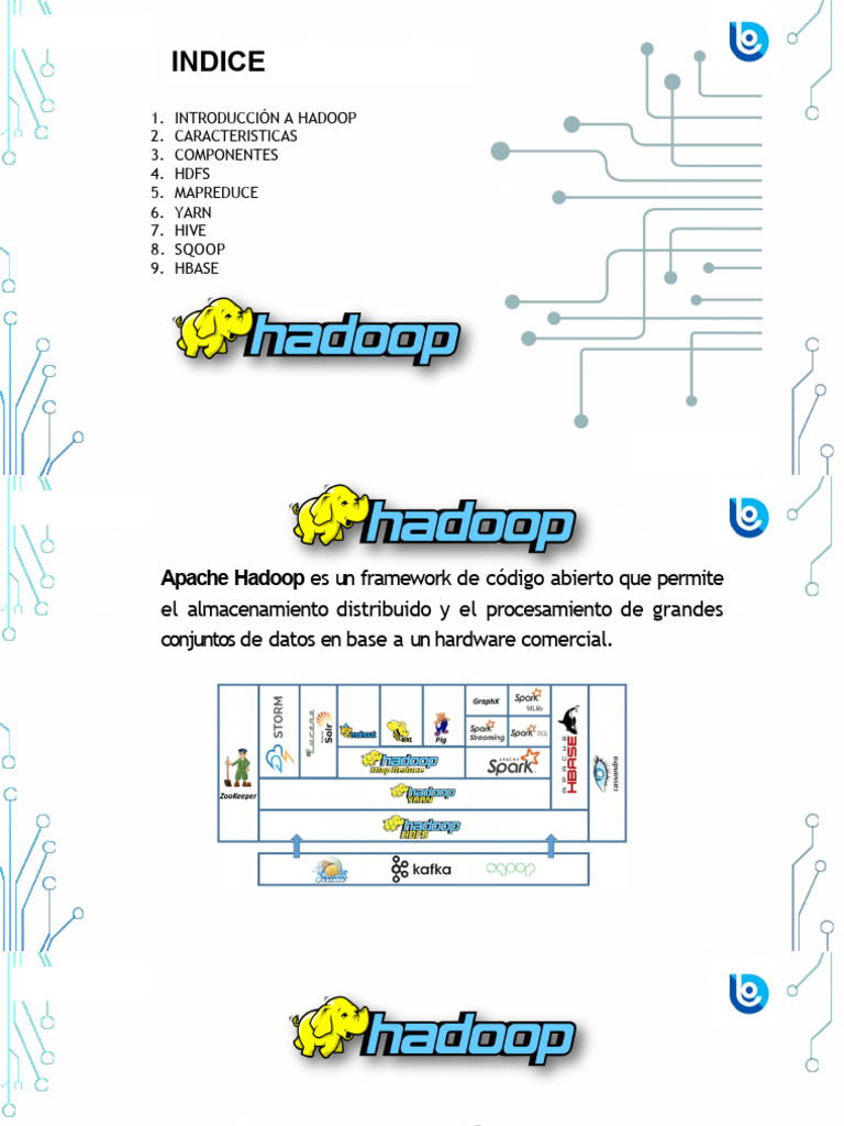 Sesion 02 - Introducción A Hadoop | PDF | Apache Hadoop | Mapa reducido