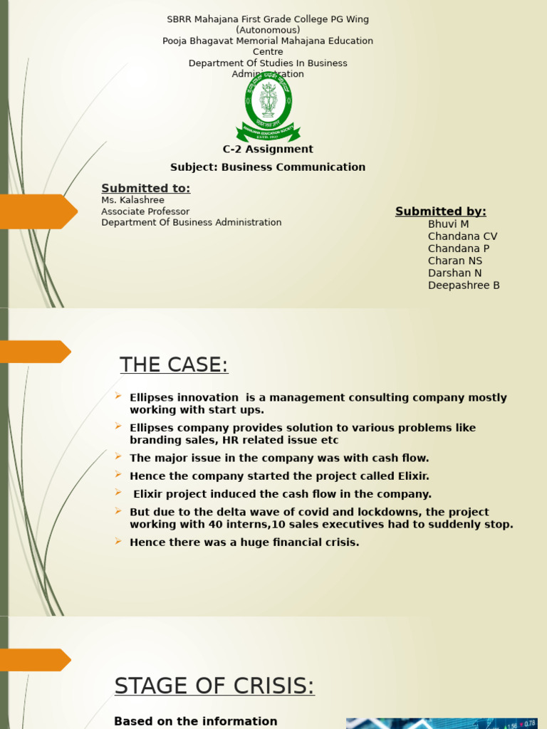 Crisis Case Study Final | PDF | Crisis Management | Business Economics