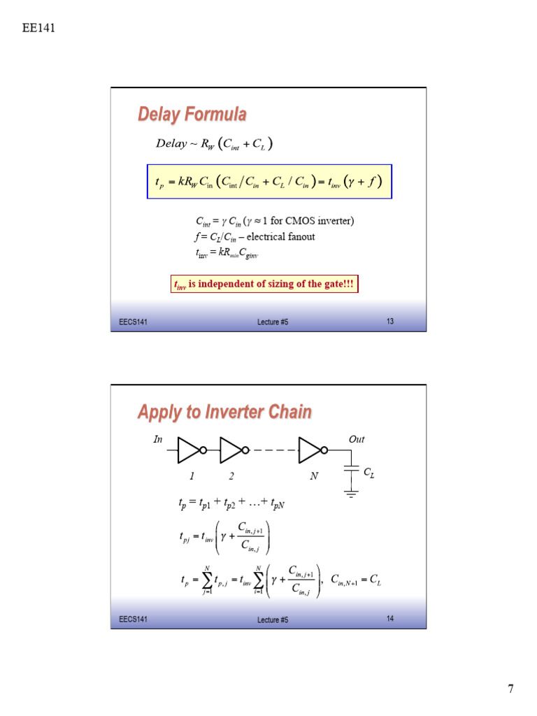 C C F C C T KR C: (1 For CMOS Inverter) / - Electrical Fanout | PDF | Mathematical Analysis ...