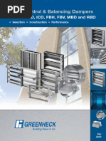 Non-Return/Pressure Relief Dampers | PDF | Duct (Flow) | Mechanical ...