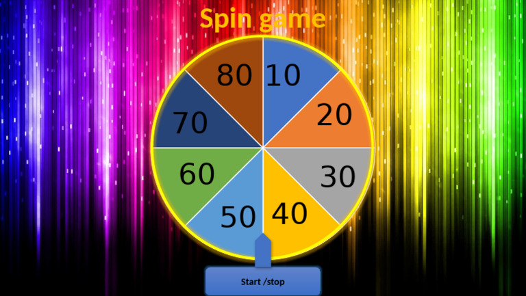 Spin Game | PDF