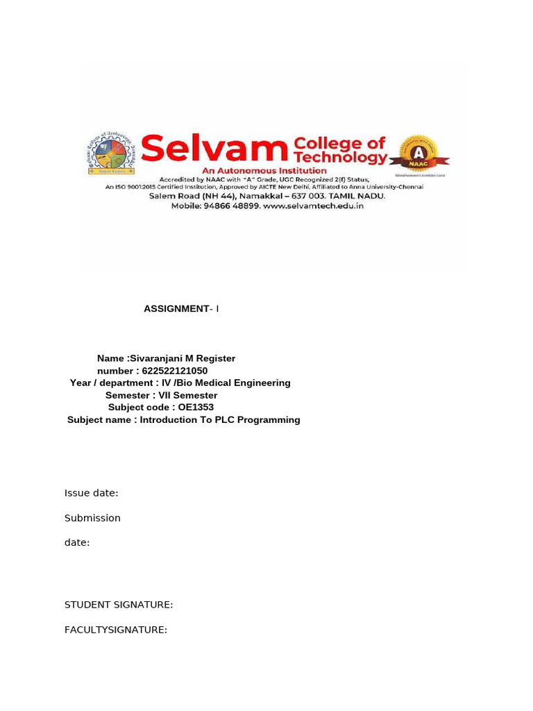Siva PLCP | PDF | Input/Output | Microcontroller
