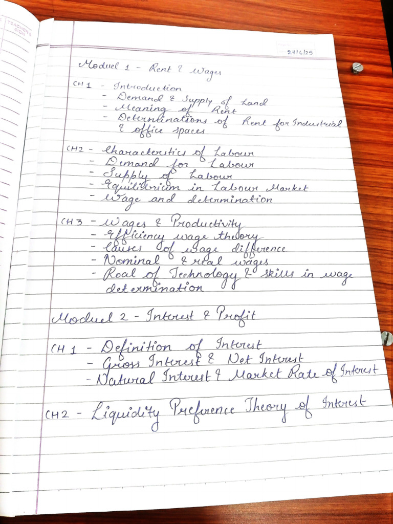 Micro Economics Notes | PDF