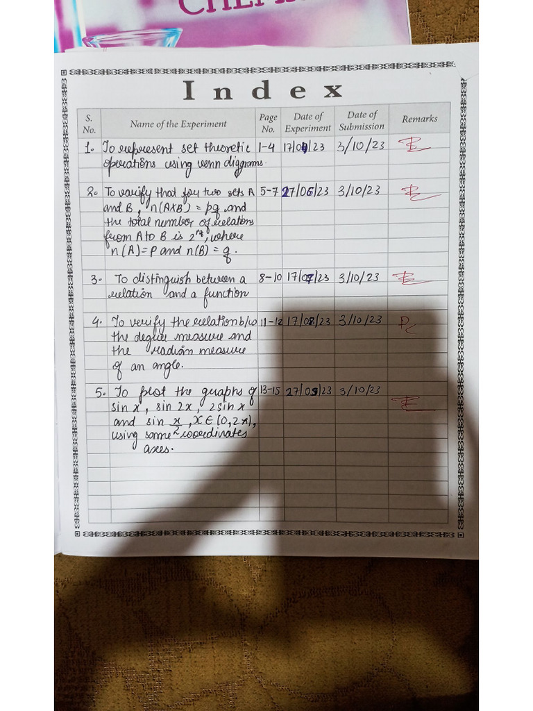 Practical Record Maths | PDF