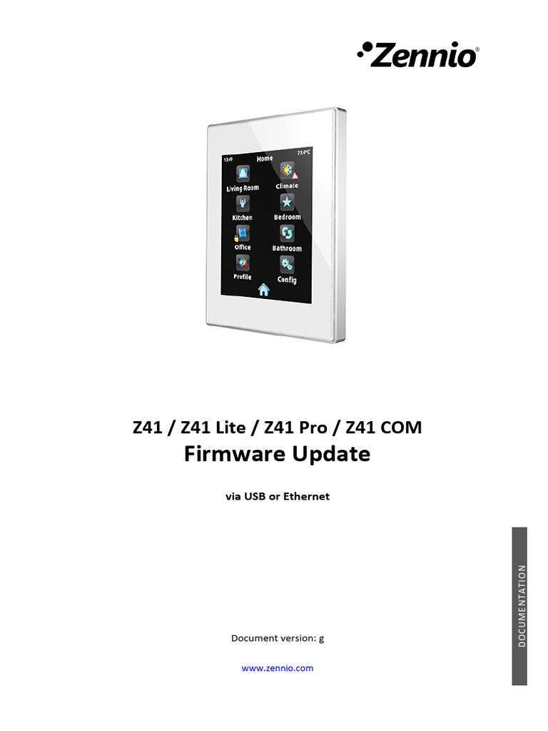 Z41 Firmware Update en G | PDF | Usb Flash Drive | Computer File