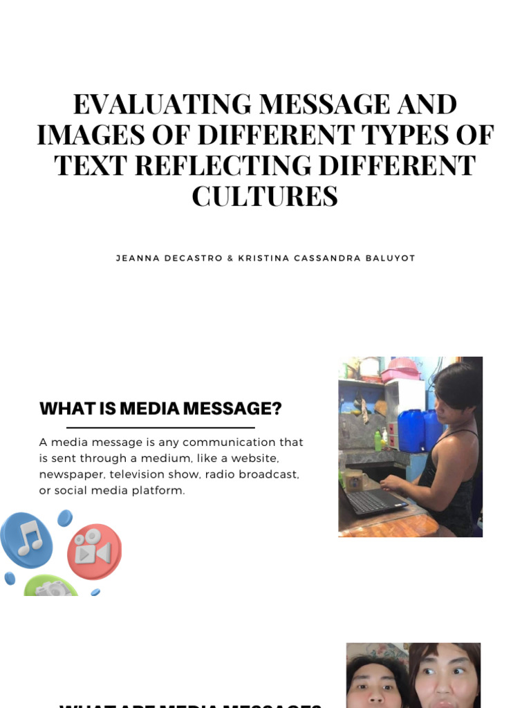 Evaluating Cultural Texts and Images | PDF | Bias | Human Communication