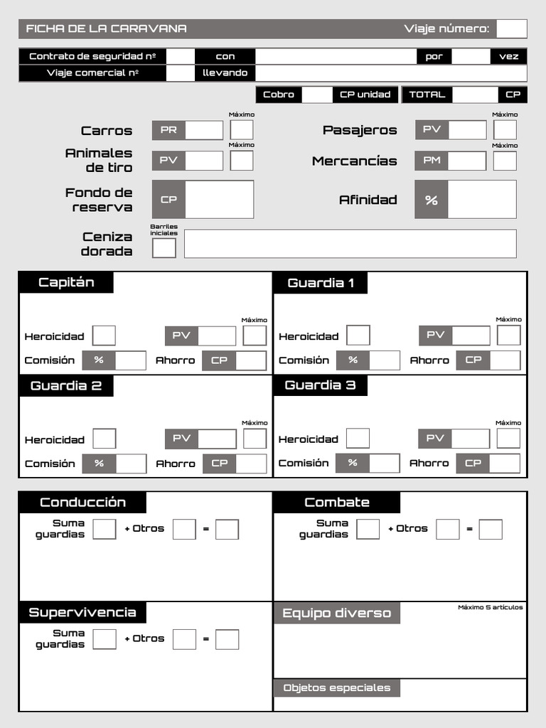 Caravan A | PDF
