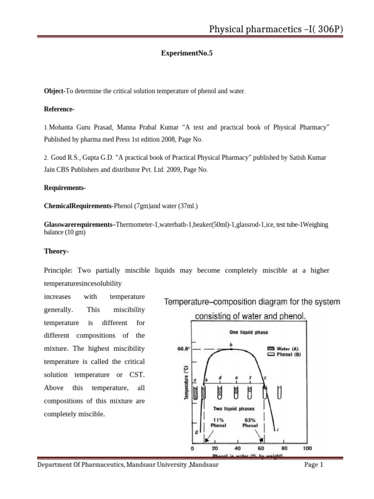 Experiment No. 5 PDF | PDF | Thermodynamics | Continuum Mechanics